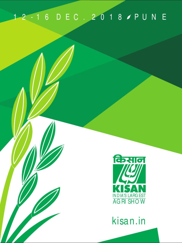 Kisan 2018 Brochure | PDF | Agriculture | Economies