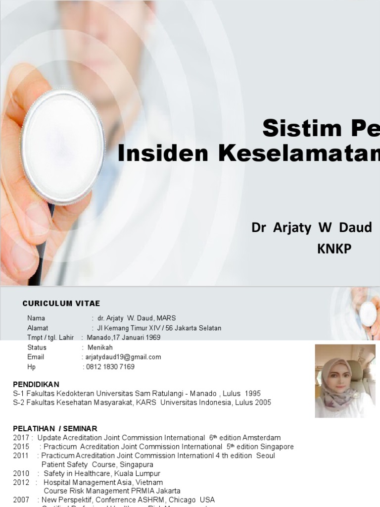 Sistim Pelaporan Ikp RS 2021 | PDF | Joint Commission | Health Care