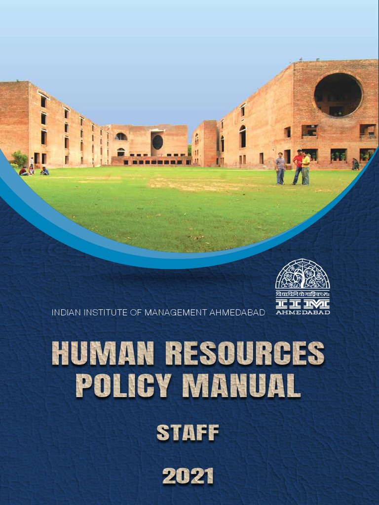 HR Policy Manual For Staff | PDF | Master Of Business Administration ...