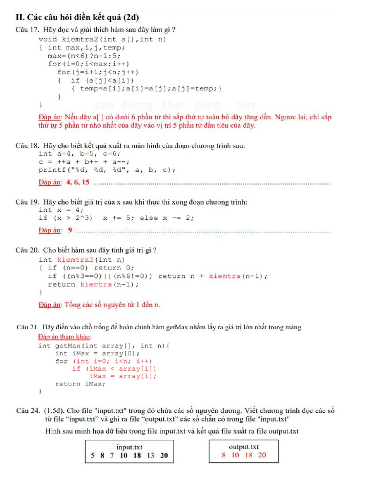 ĐỀ THI NMLT 3 | PDF
