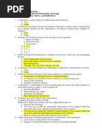 Logic Final Exam 4 | PDF | Fallacy | Reasoning