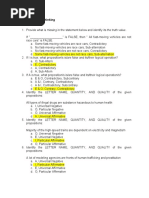 Rules in Conversion, Obversion, Contraposition and Inversion | PDF ...