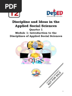Social Science vs. Applied Social Science | PDF | Social Science ...