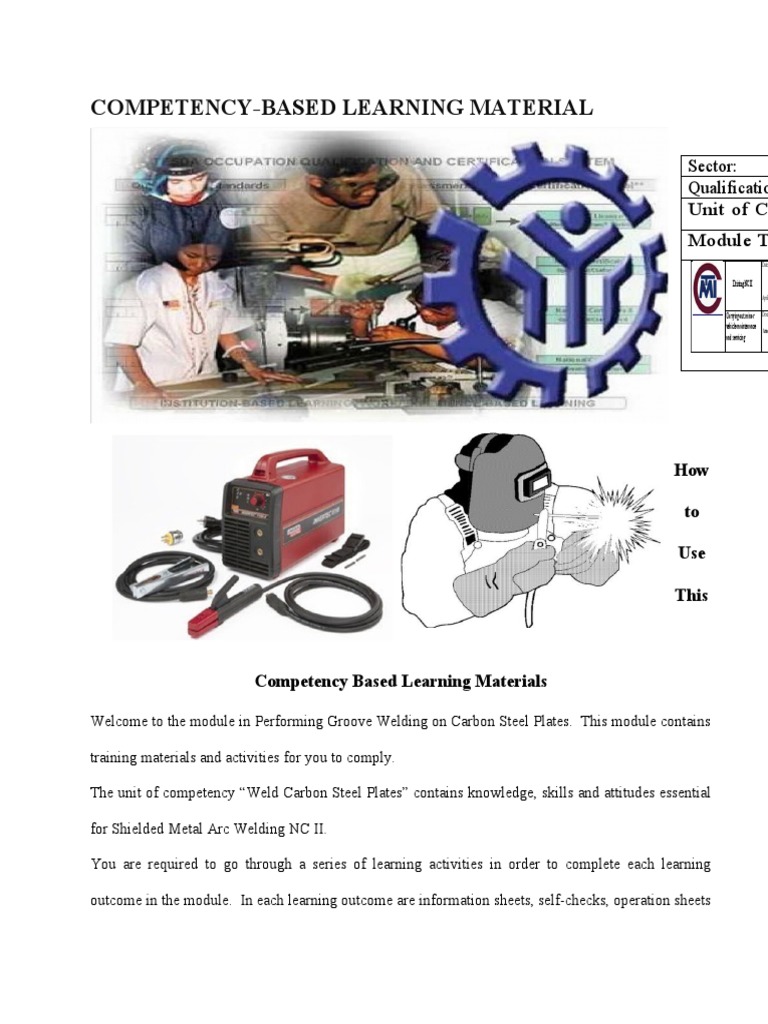 CBLM Smaw 1 | PDF | Welding | Construction