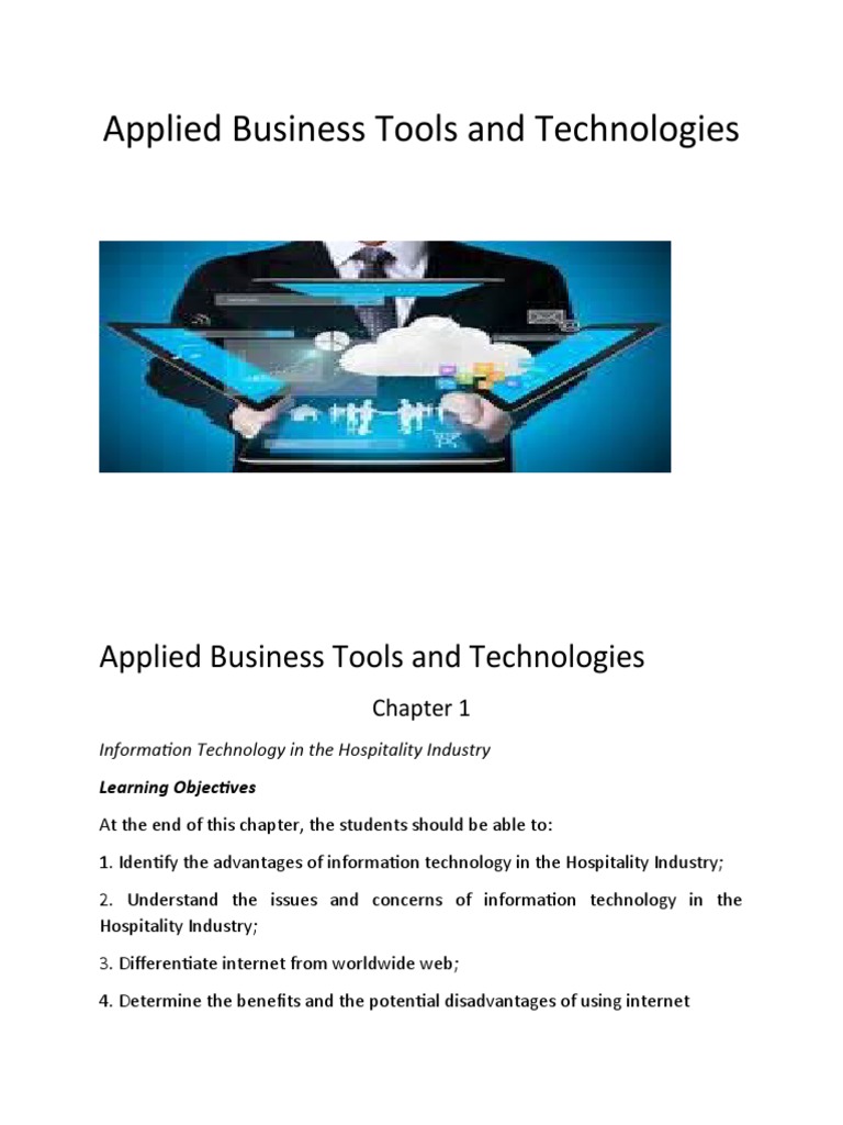 Applied Tools | PDF | Internet | World Wide Web