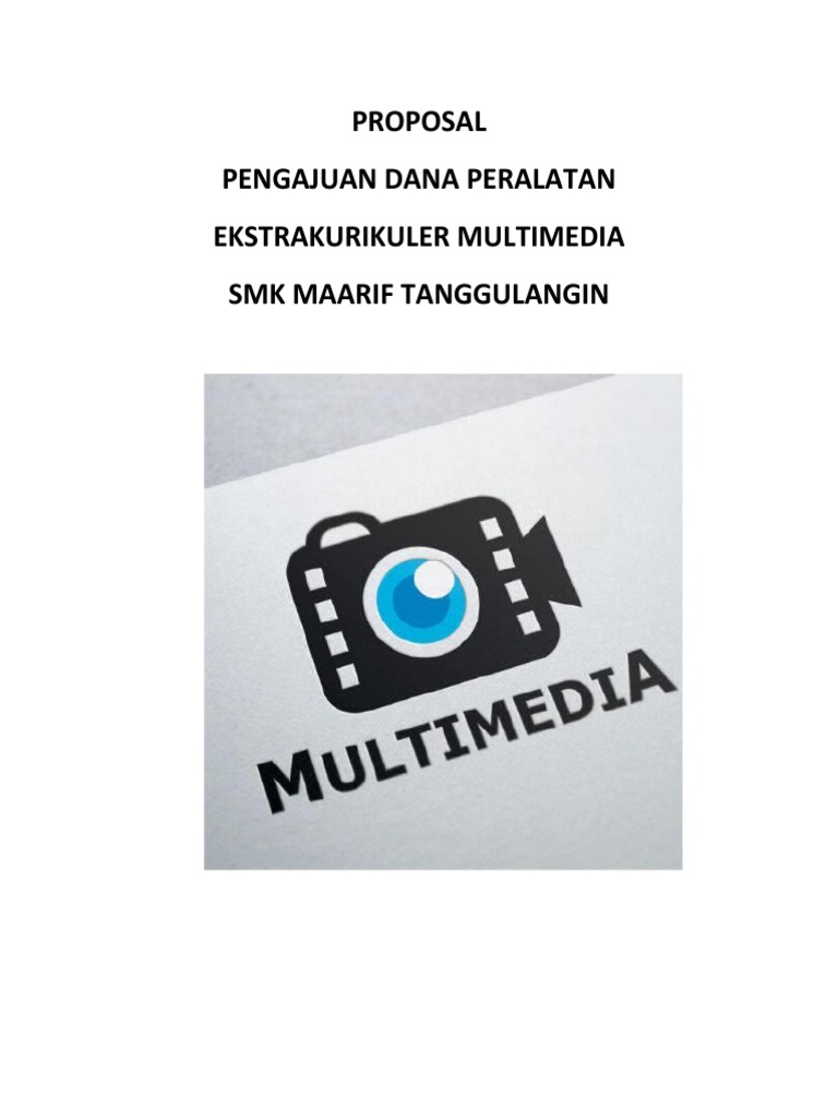 Proposal Pengajuan Dana Multimedia | PDF