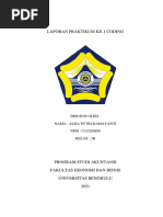 Laporan Hasil Praktek Coding | PDF | Komputer