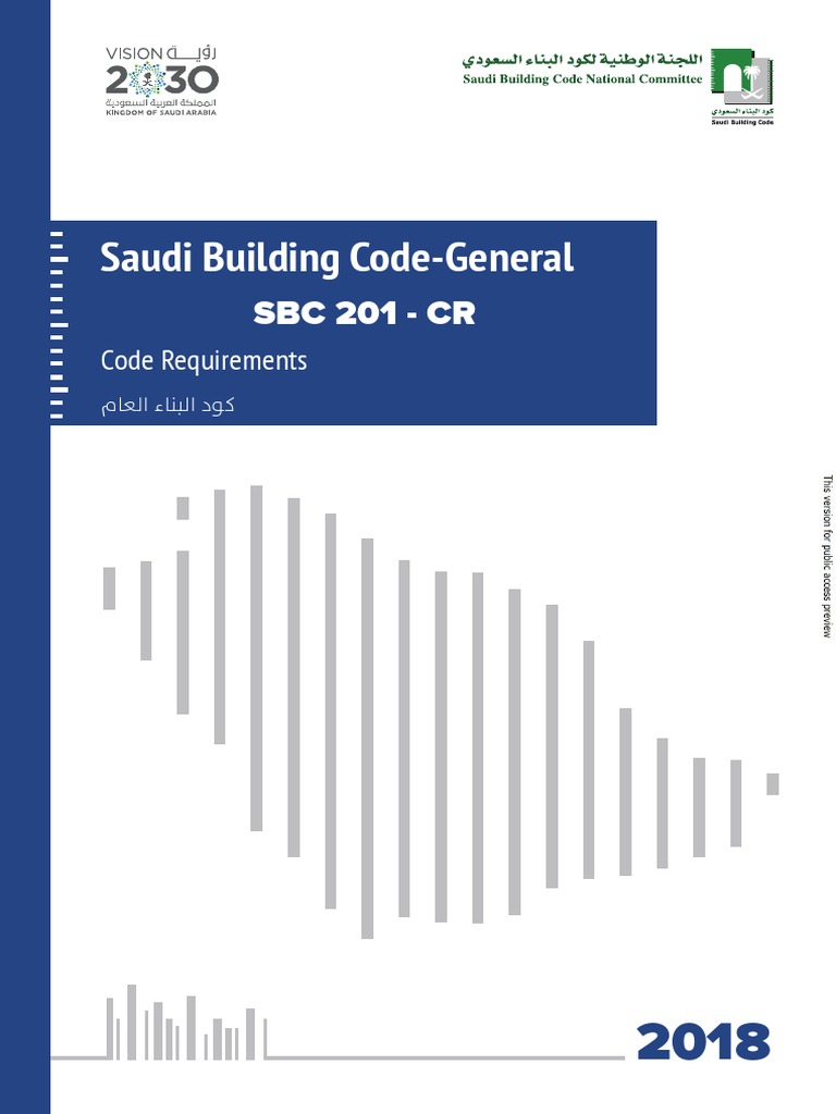 Saudi Building Code-General: SBC 201 - CR | Download Free PDF | Roof | Wall