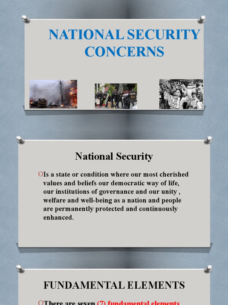 National Security Concerns | Download Free PDF | National Security ...