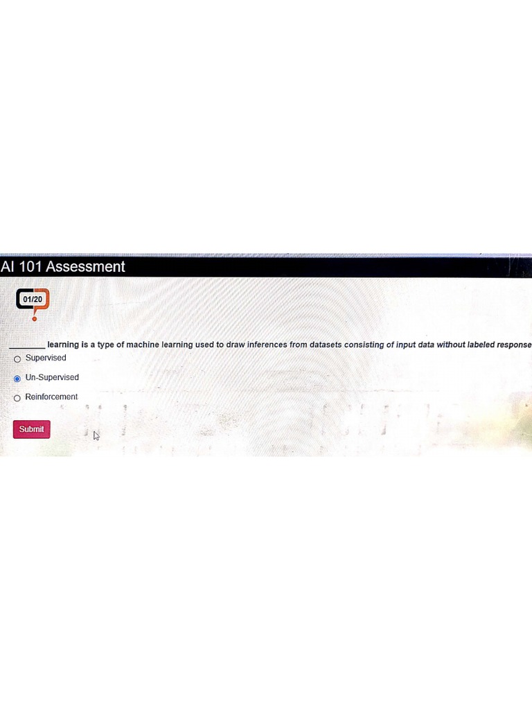 Ai 101 | PDF | Machine Learning | Statistical Classification