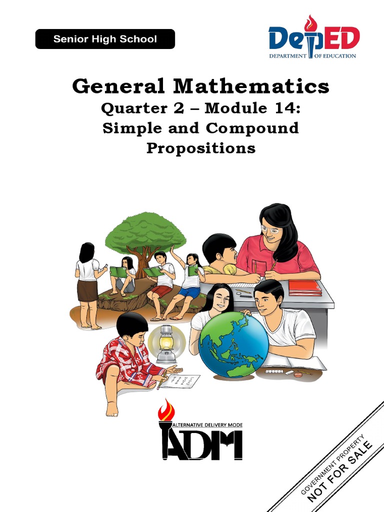 General Mathematics: Quarter 2 - Module 14: Simple and Compound ...