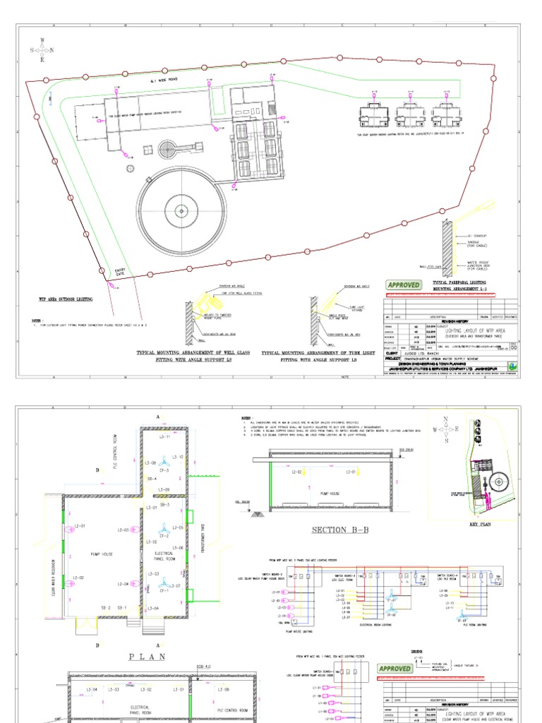 Wtp Lighting Layout Approved Pdf