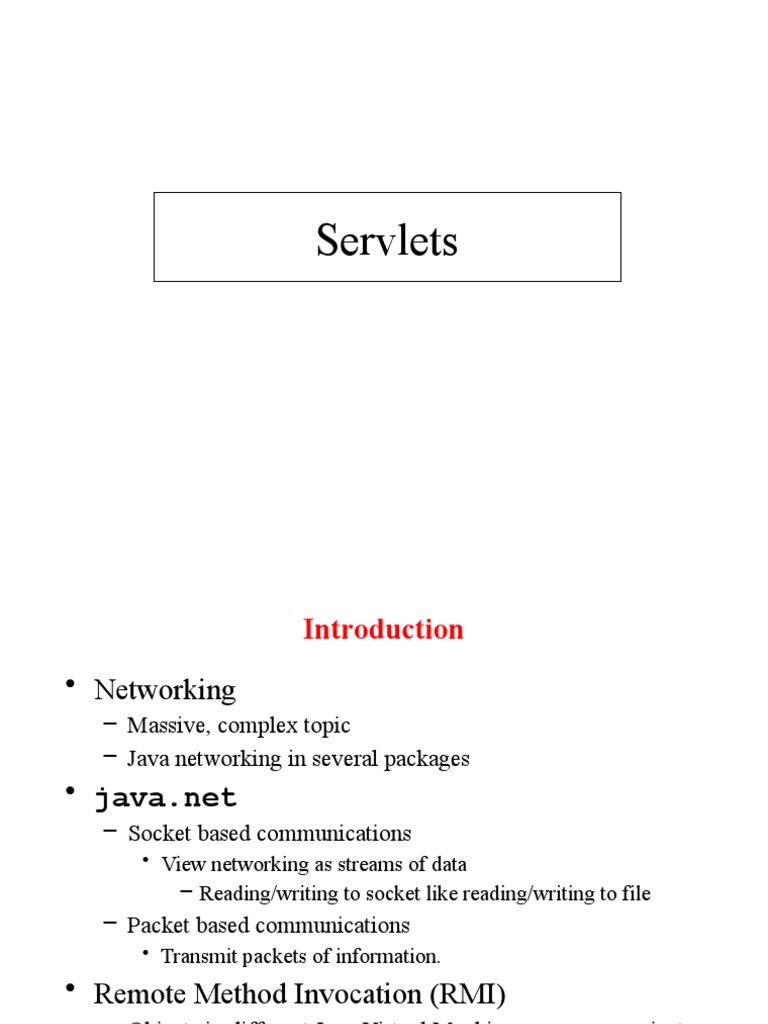 FALLSEM2021-22 CSE1007 ETH VL2021220104880 Reference Material II 22-Oct-2021 2. Servlets | PDF ...