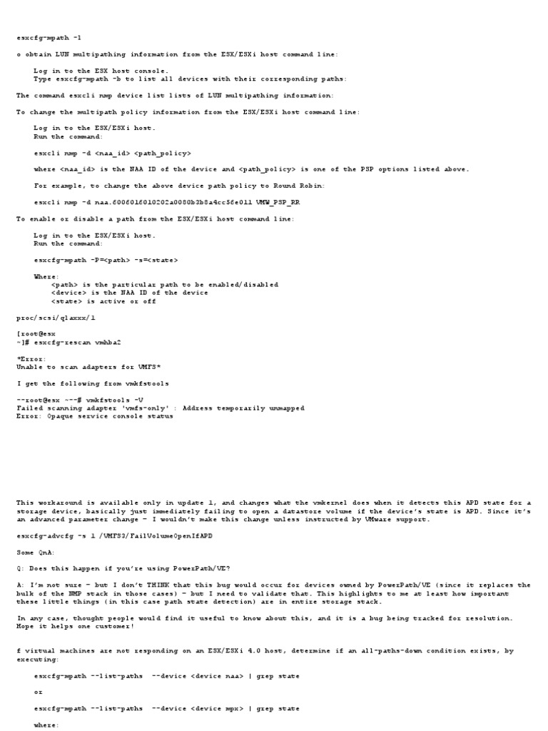 VMWARE Commands | PDF | System Software | Computer Science