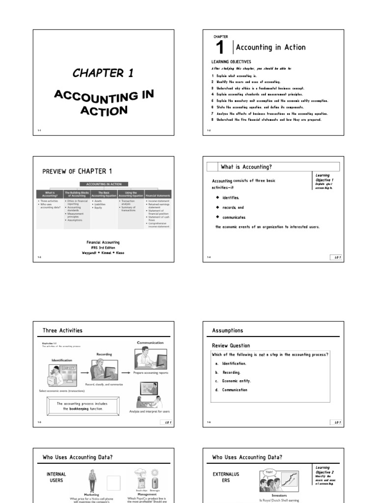 ch01 Accounting in Action - Student | PDF | Equity (Finance) | Accounting