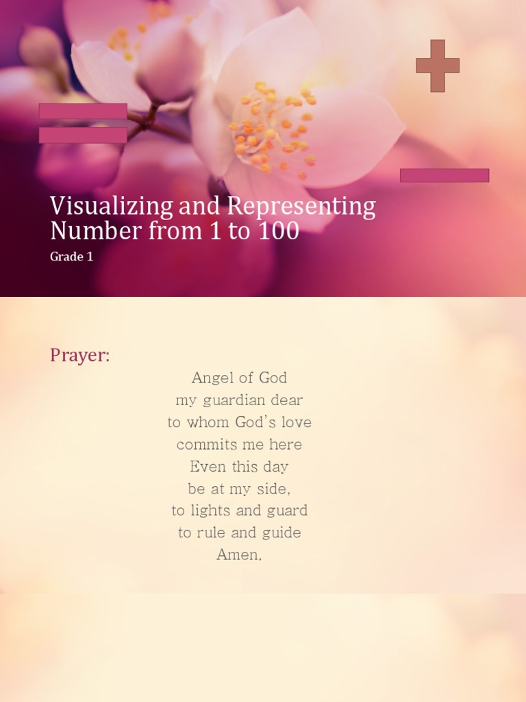 Visualizing and Representing Number From 1 To 100: Grade 1 | PDF