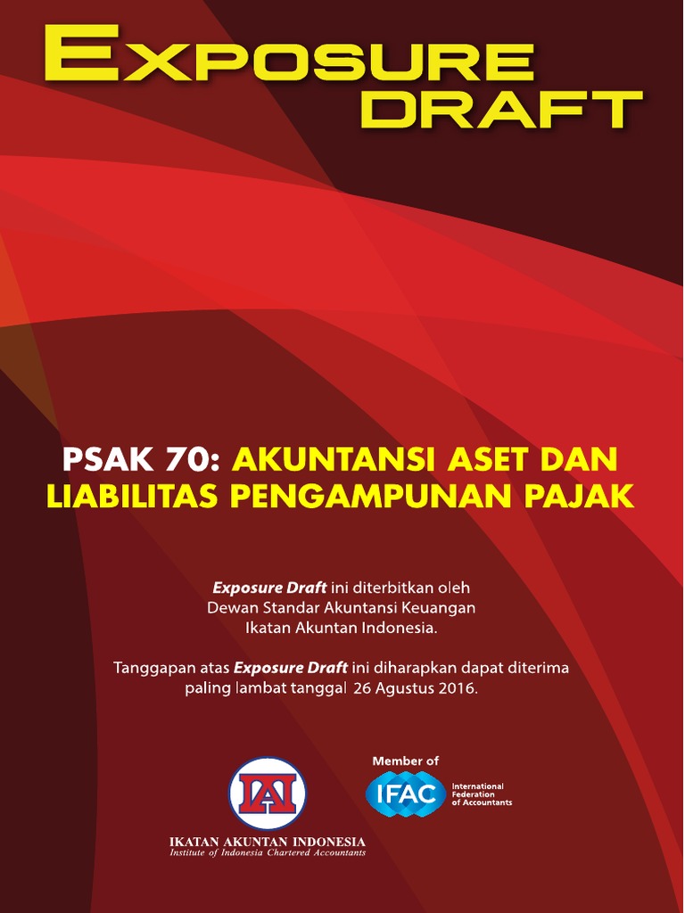 Exposure Draft PSAK 70 | PDF