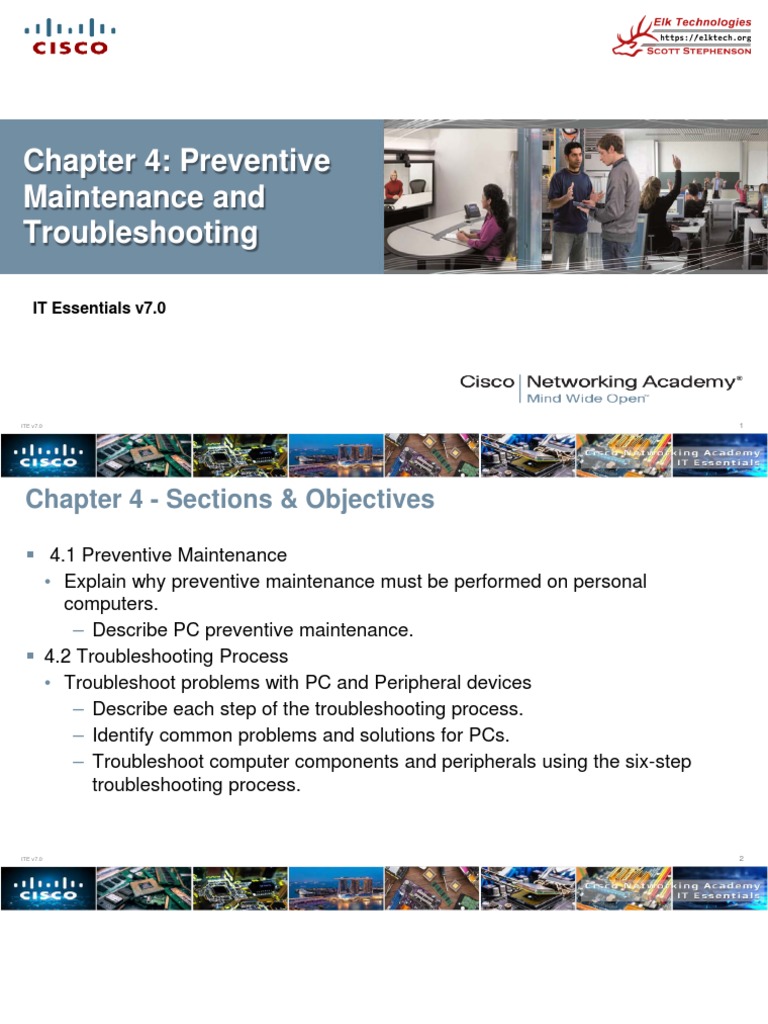Preventive Maintenance and Troubleshooting | PDF | Troubleshooting ...