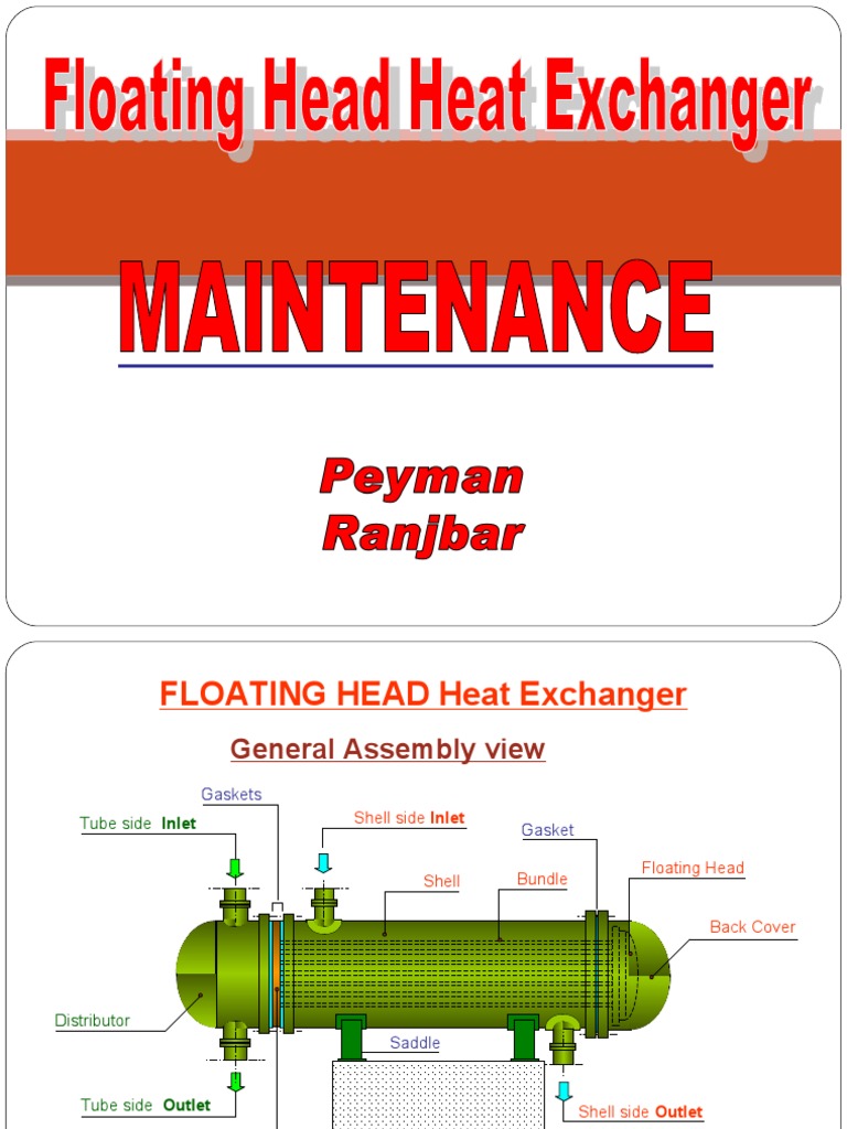 Floating Head Heat Exchanger Hydrotest | PDF | Heat Exchanger | Leak
