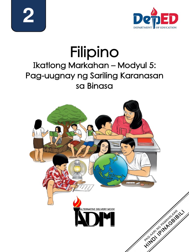 FILIPINO2 - q3 - Mod5 - Pag-Uugnay NG Sariling Karanasan Sa Binasa ...