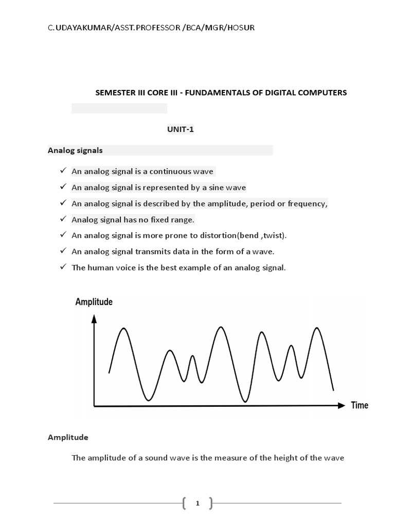 Unit-1 Foc PDF Format | PDF | Random Access Memory | Logic Gate