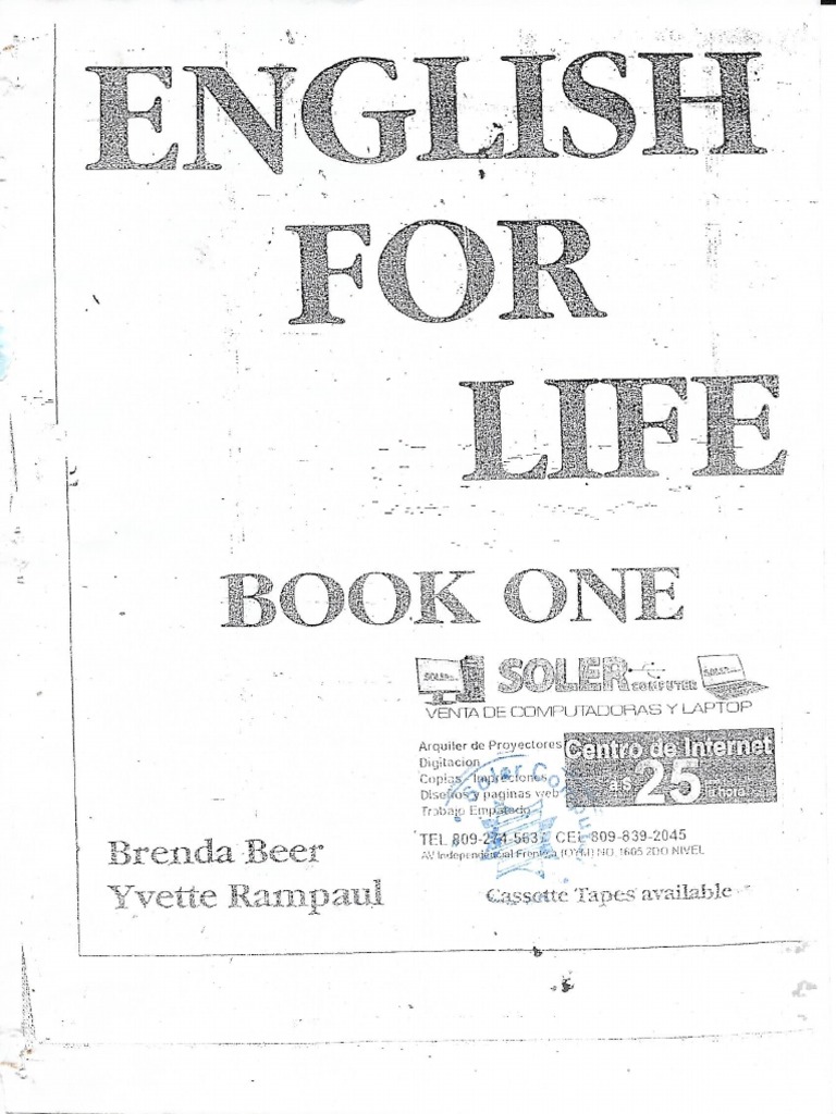 English For Life Book One | PDF