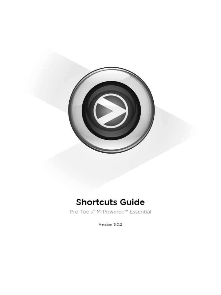 Pro Tools Shortcuts Guide | PDF