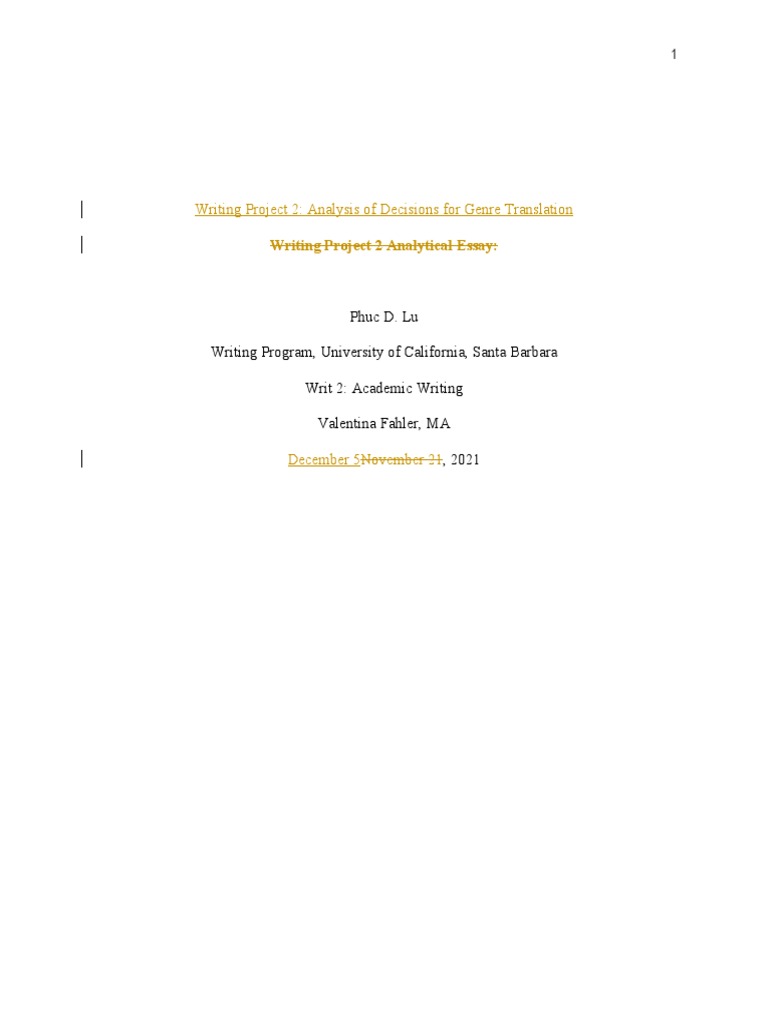 Writing Project 2 Analytical Essay | PDF | Beauty | Meme