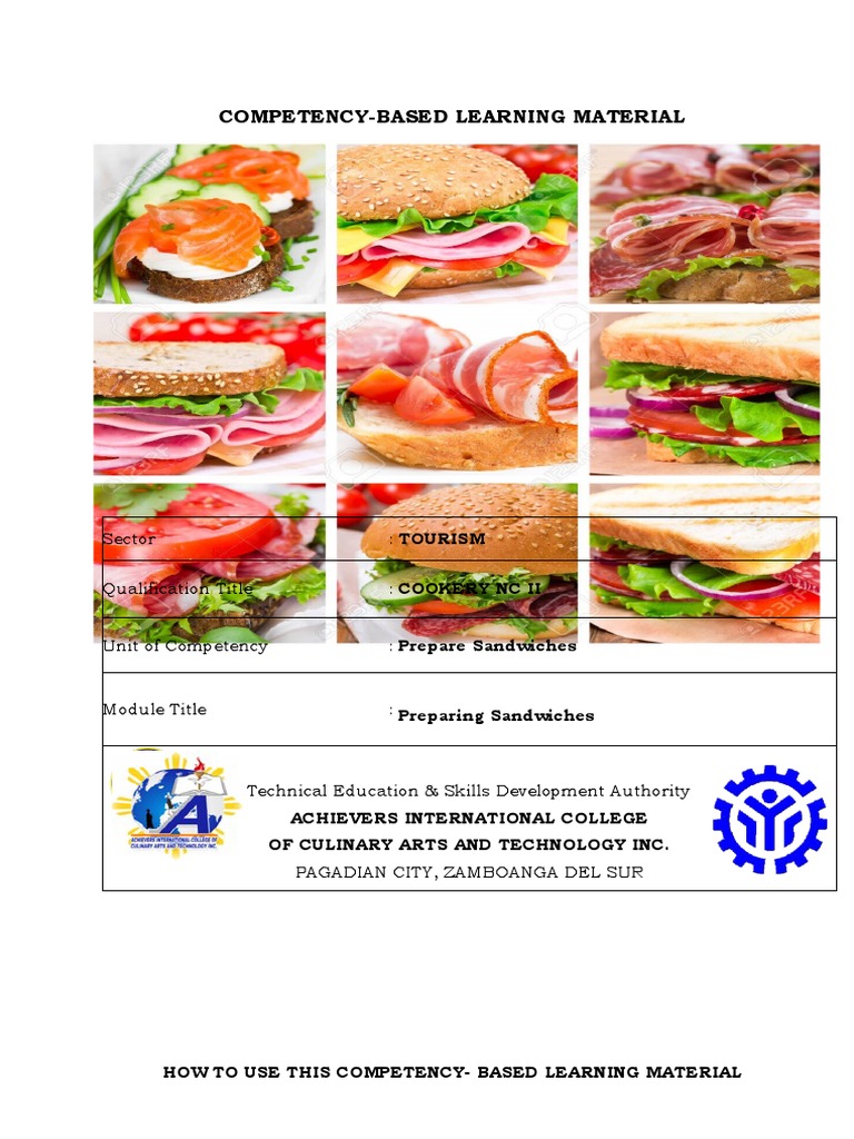 UC #5 - Prepare Sandwiches | PDF | Sandwich | Salad
