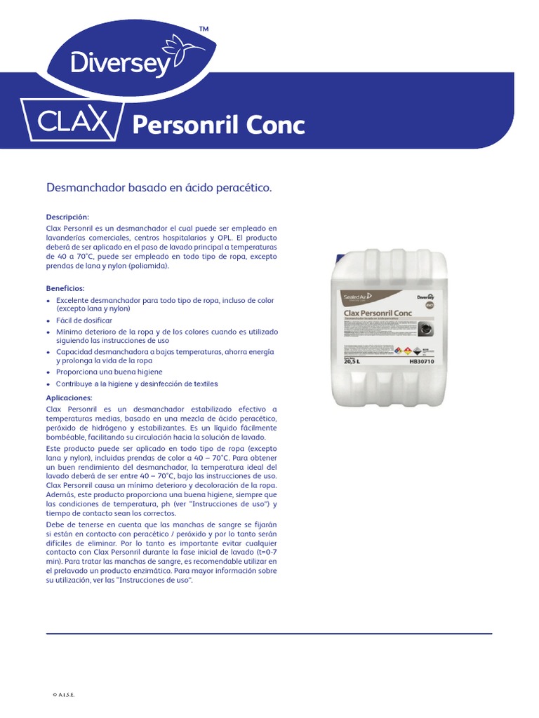 PSS MEX Clax Personril Conc V2 | PDF | Ph | Nylon