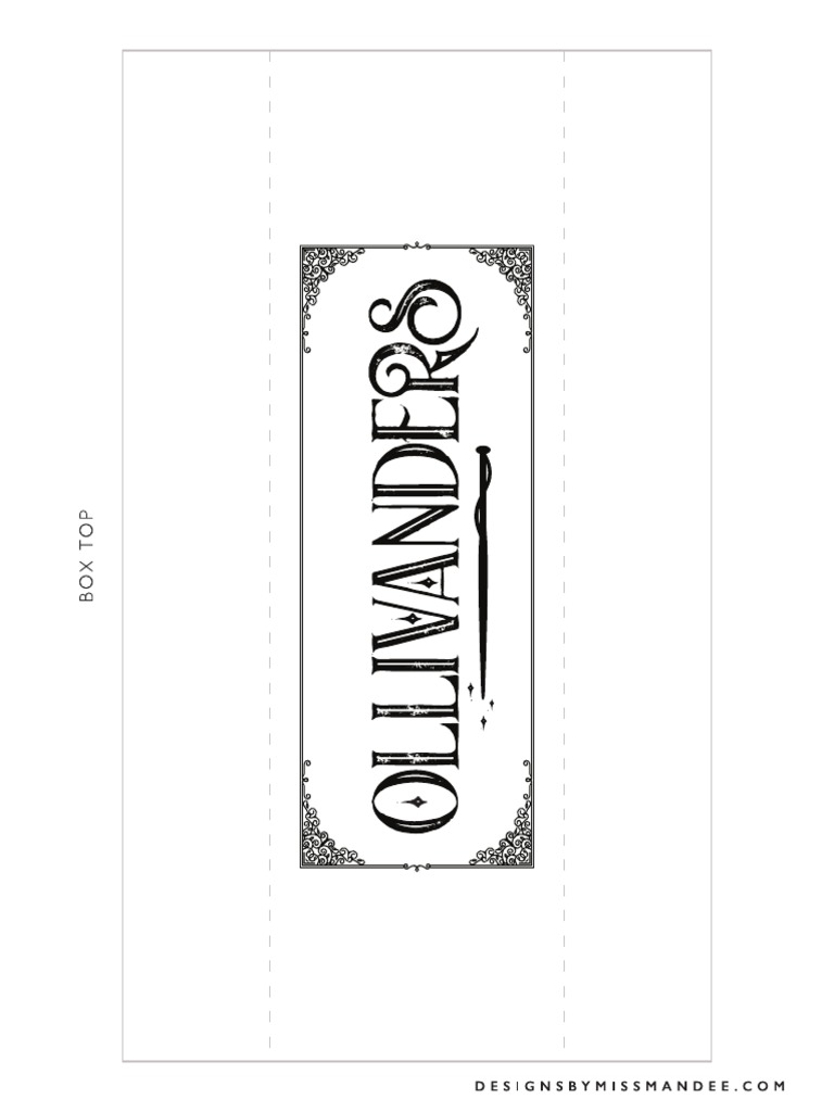 Ollivanders Box | PDF