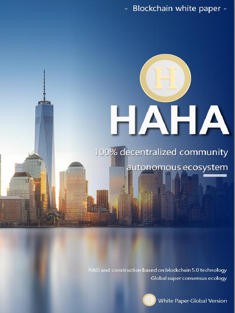 Haha Coin White Paper v1 | PDF | Key (Cryptography) | Public Key ...