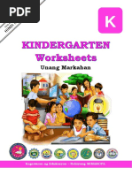 Quarter 2-Week 4 Kindergarten Worksheets | PDF