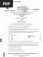 LAYOUT OF THE PHYSICS LABORATORY REPORT Csec | PDF | Experiment | Density