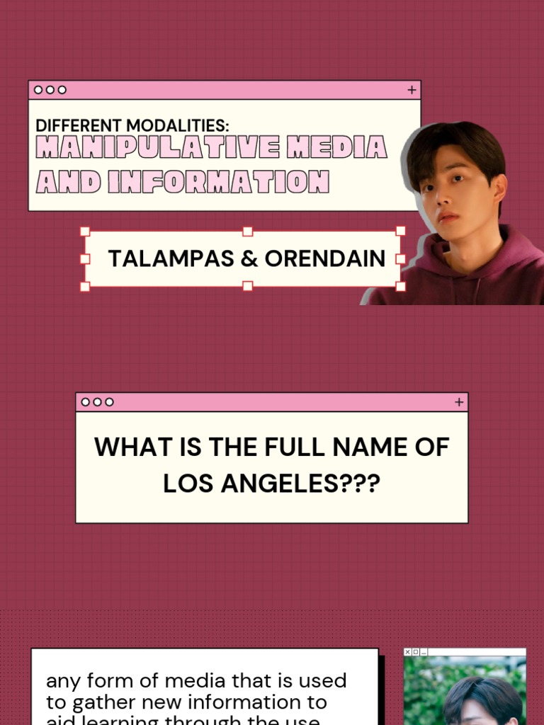 Understanding Manipulative Media | PDF