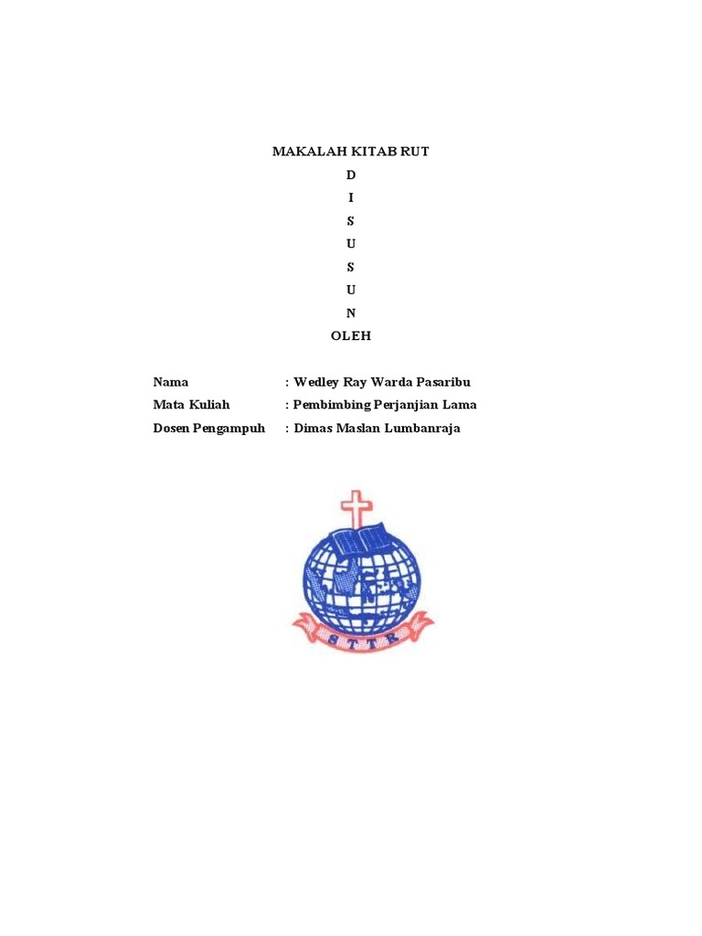 BAB 1 (Kitab Rut) | PDF