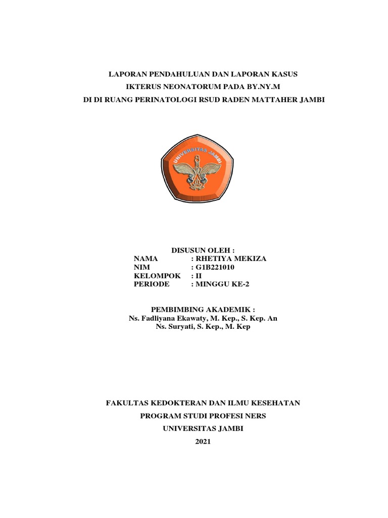 LP&LK Mg2 Ikterus Neonatorum | PDF | Sains & Matematika