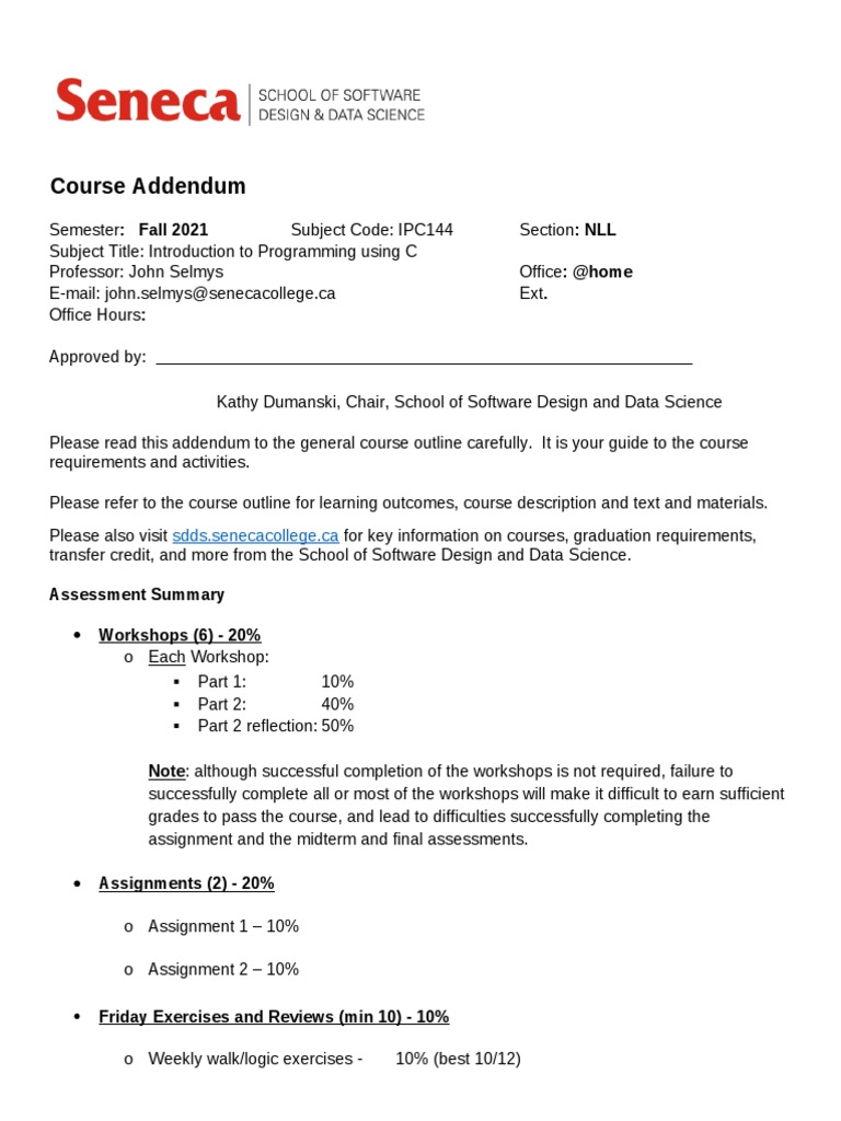 IPC144 Addendum NLL | PDF | Pointer (Computer Programming) | String (Computer Science)
