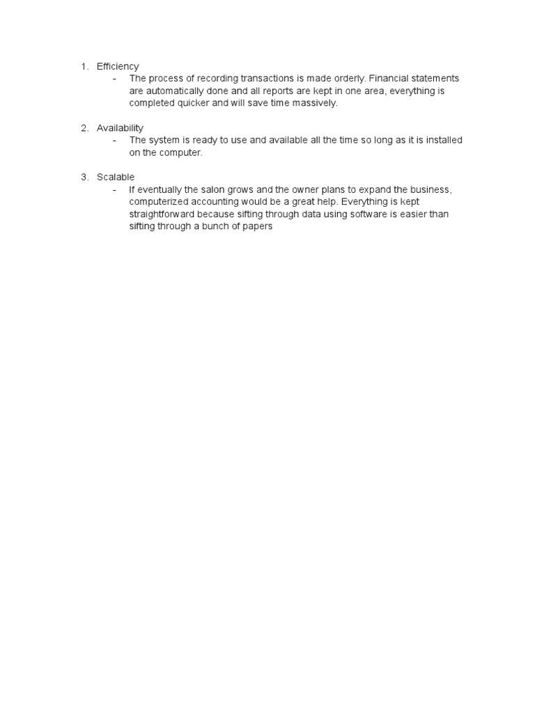 Nonfuntional Requirements of Business | PDF