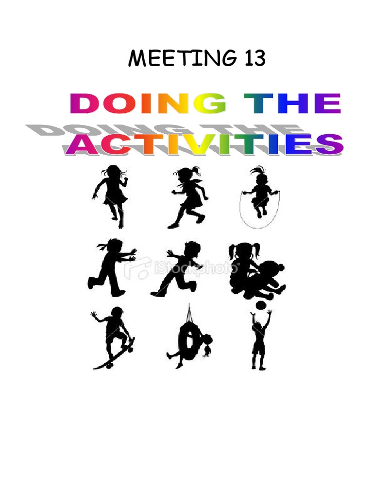 Meeting 13 | PDF | Games & Activities | Home & Garden