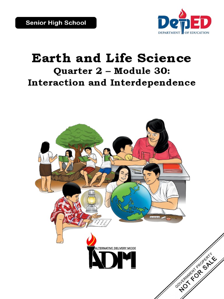 Earth and Life Science: Quarter 2 - Module 30: Interaction and ...
