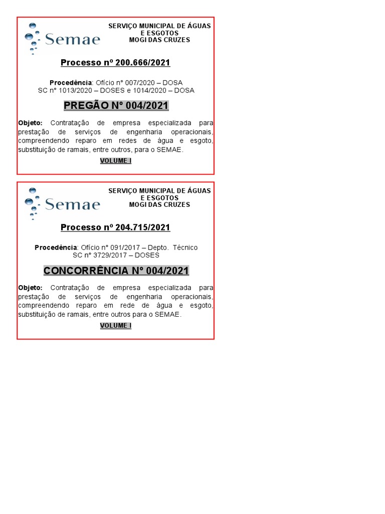 Etiqueta de Capa de Processo | PDF