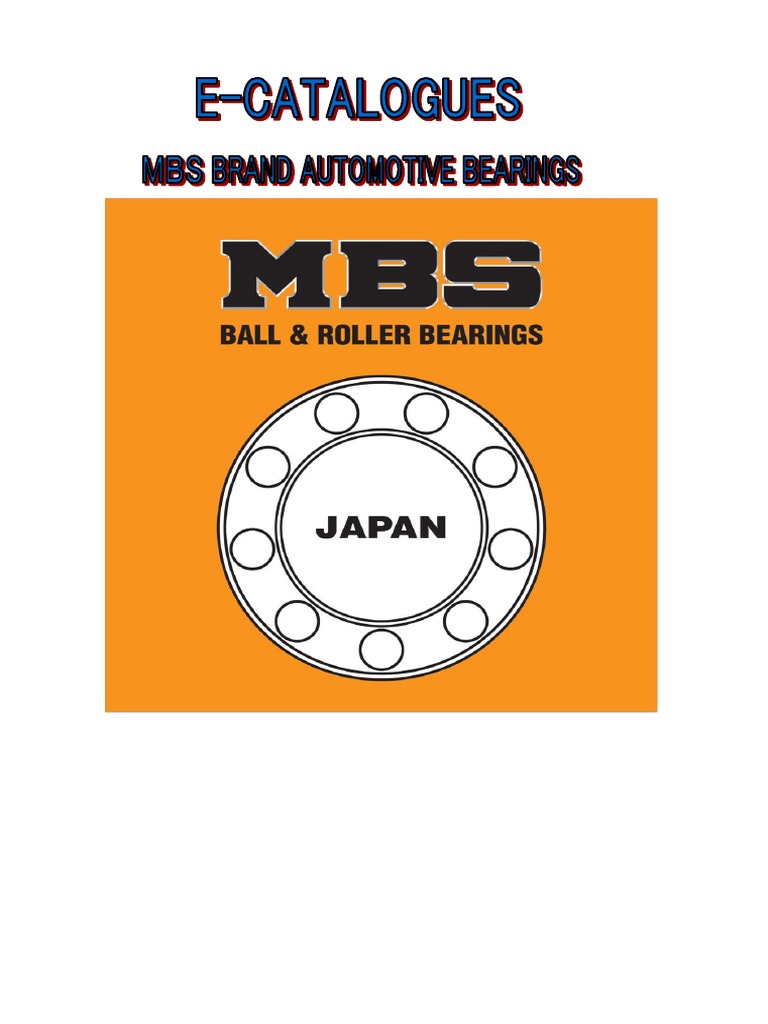 Catalog MBS | PDF
