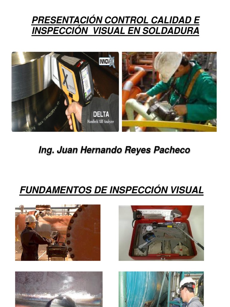 Control de Calidad en Soldadura Visual | PDF | Construcción | Soldadura