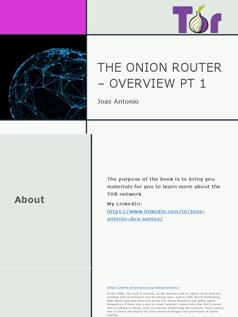 The Onion Router - Overview PT 1 | PDF | Tor (Anonymity Network ...