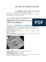 Significado del pabilo en velas | PDF | Vela