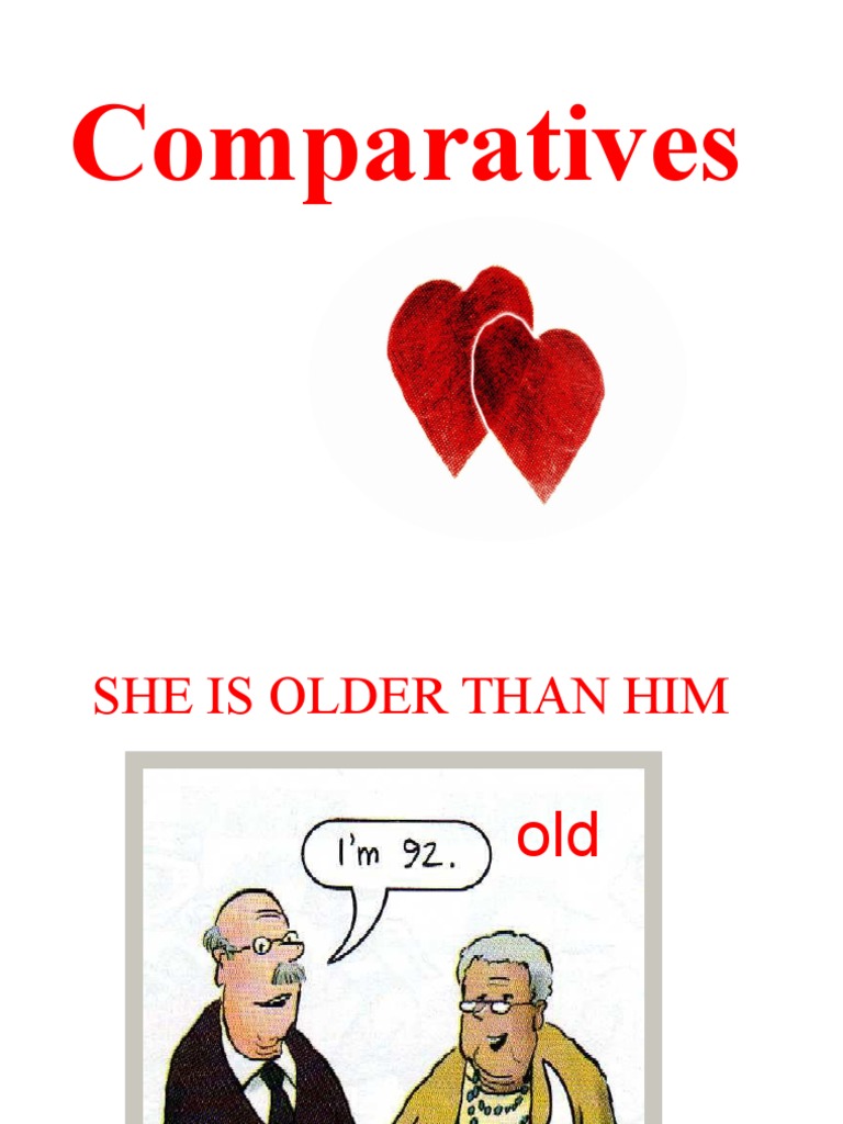 Comparative Adjectives Speaking Activities | PDF