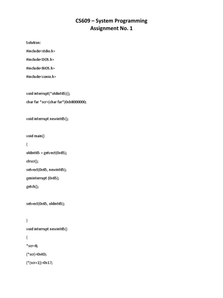 CS609 Assignment 1 Solution 2025 | PDF | Teaching Methods & Materials | Computers