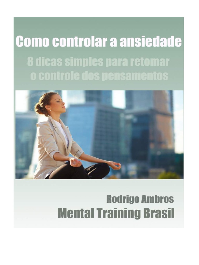 Técnicas para Controle Da Ansiedade | PDF | Ansiedade | Mente