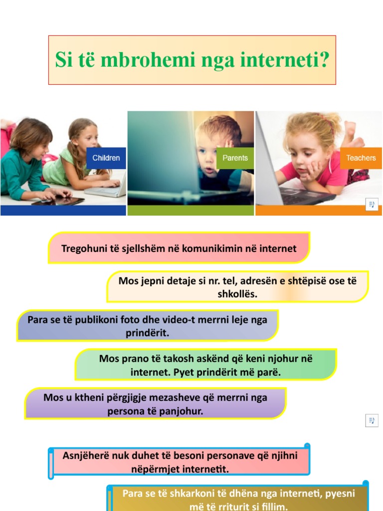 Si Të Mbrohemi Nga Interneti | PDF